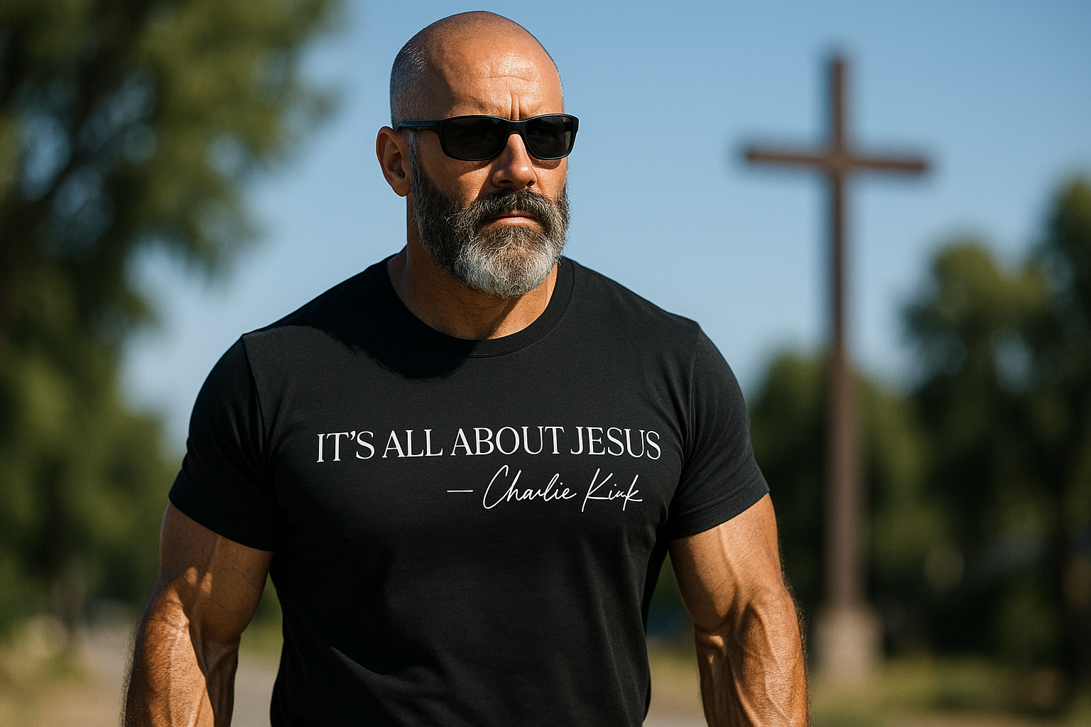Charlie Kirk “It’s All About Jesus” – POINTER TACTICAL